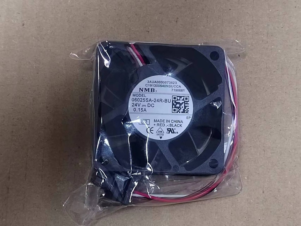 1pc for ABB inverter ACS880 series cooling fan 06025SA-24R-BU 24VDC 0 ...