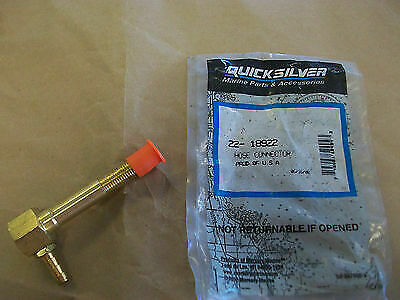 GENUINE MERCURY Oil Reservoir Hose Connector 22-18922 ALPHA ONE | eBay