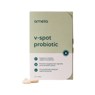 NEW Amelia V-Spot Probiotic Vaginal Pessaries x 10 Packs | eBay