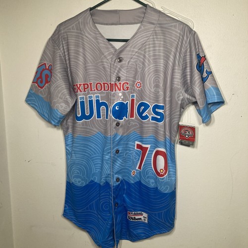 NEW Wilson Eugene Emeralds Exploding Whales Minor League Baseball ...