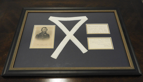 Necktie Owned & Used by Ulysses S. Grant - LOA from His Wife Julia Dent ...