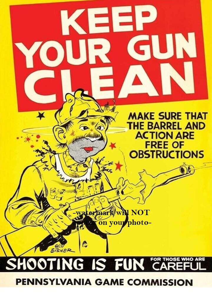Gun Safety Poster Funny
