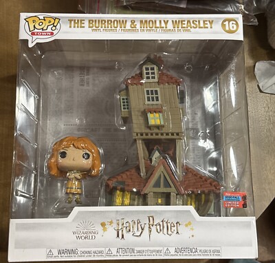 Funko Pop Harry Potter - The Burrow & Molly Weasley Funko Fall 2020 ...