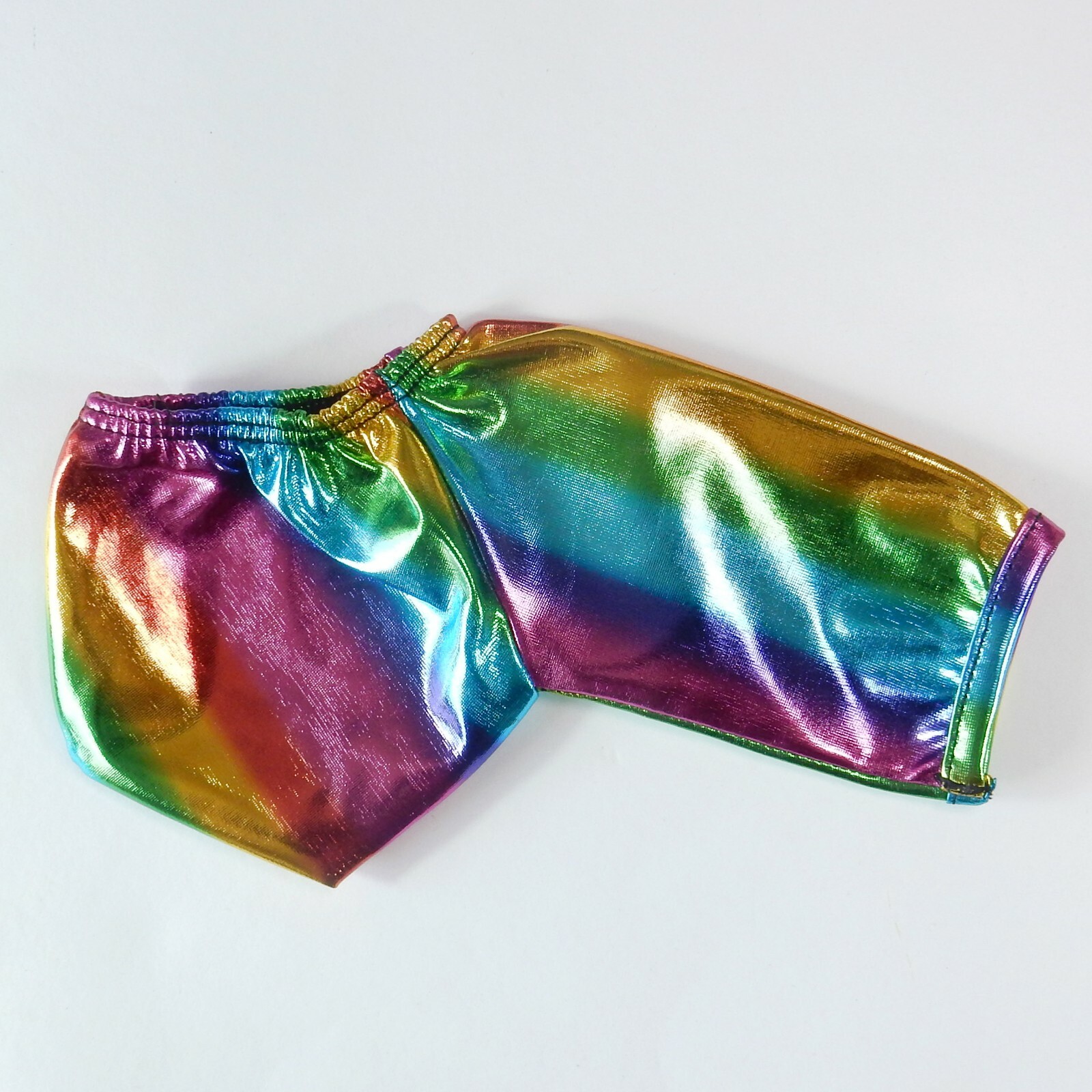 K336K with open tip Mens Willy Pouch Penis Sock Warmer Sleeve Metallic ...