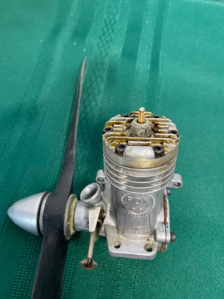 Fox Stunt 35 40th Anniversary ('88) Control Line Model Airplane Engine ...