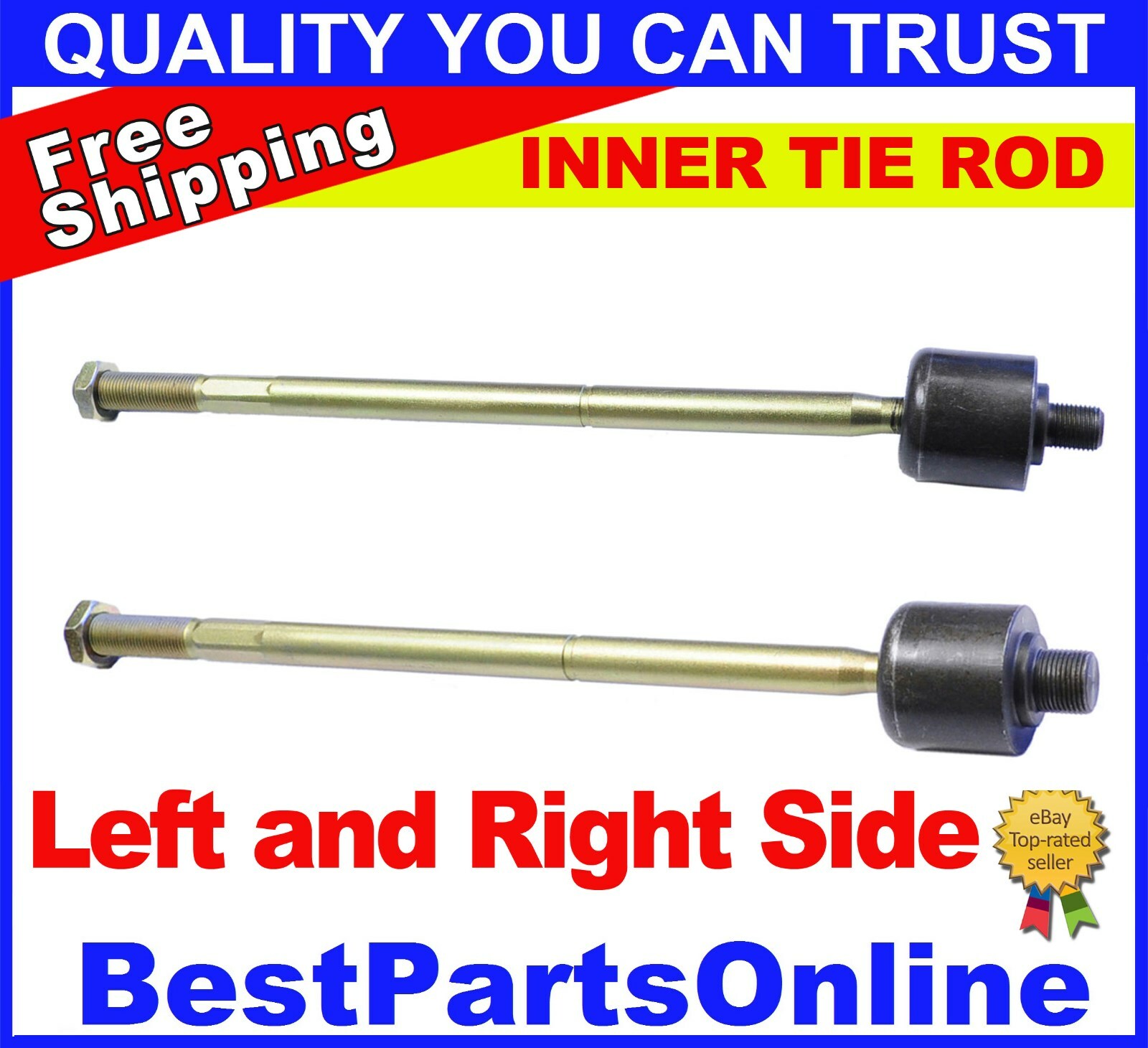 Steering Inner Tie Rod End for Land Rover LR3 LR4 2005-2016 QFK500010 ...