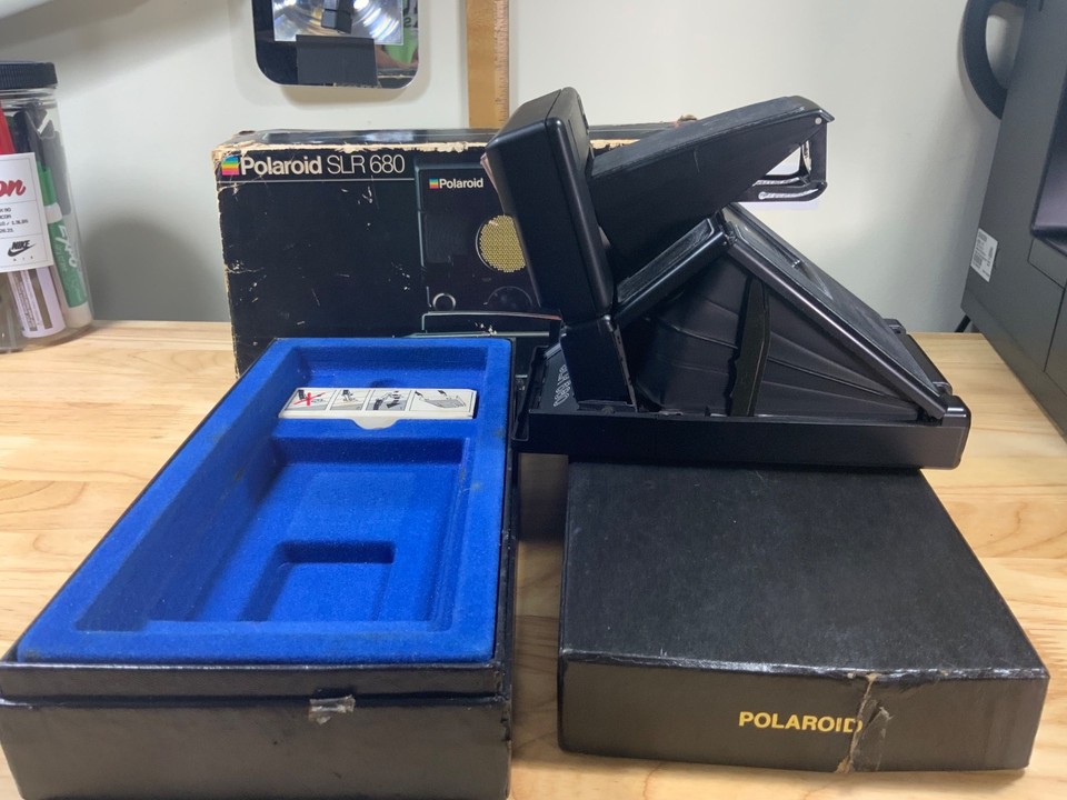 Polaroid SLR 680 Instant Camera w/ BOX | eBay