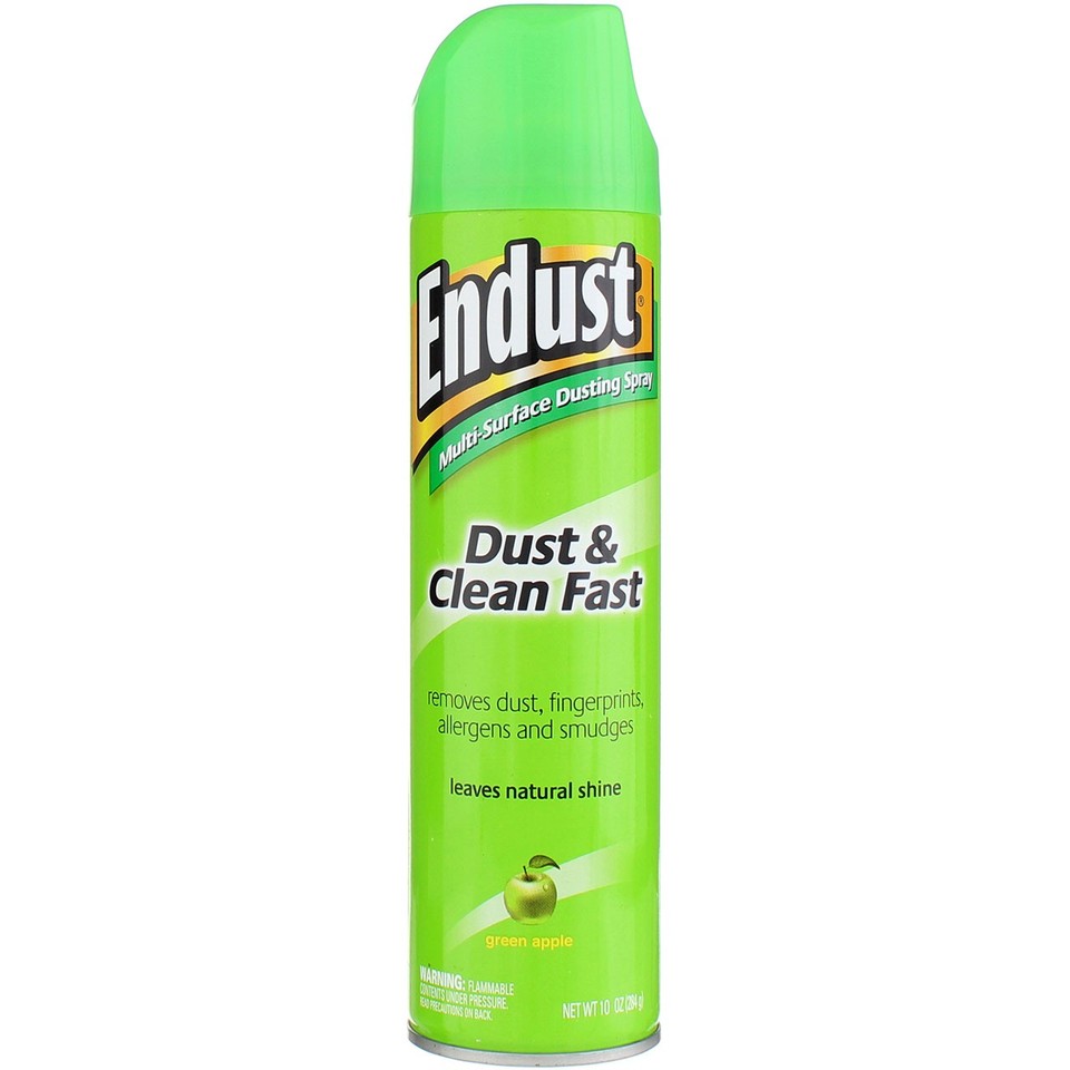 4 Pack Endust Multi-Surface Dusting & Cleaning Spray Aerosol, Green ...