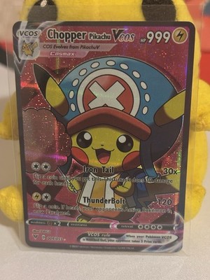 Pokemon Card Chopper Pikachu VCOS - NM | eBay
