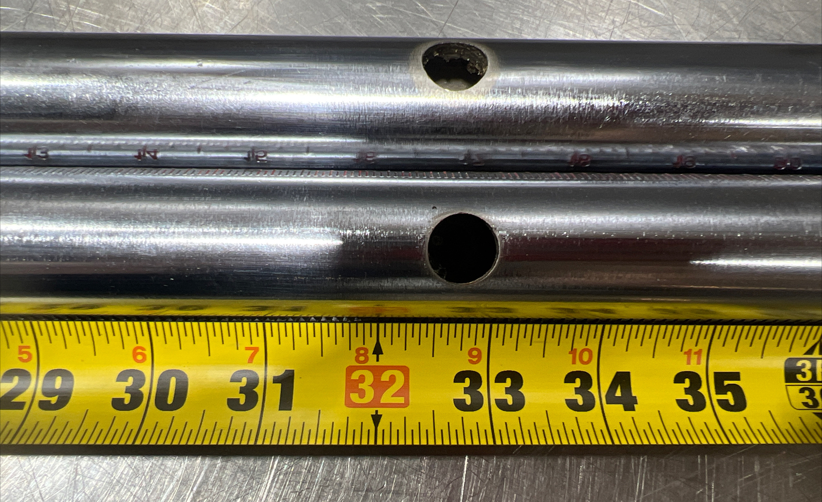 Vintage Delta Rockwell 10” Unisaw 34-450 44” Rip Fence Rail Set w ...