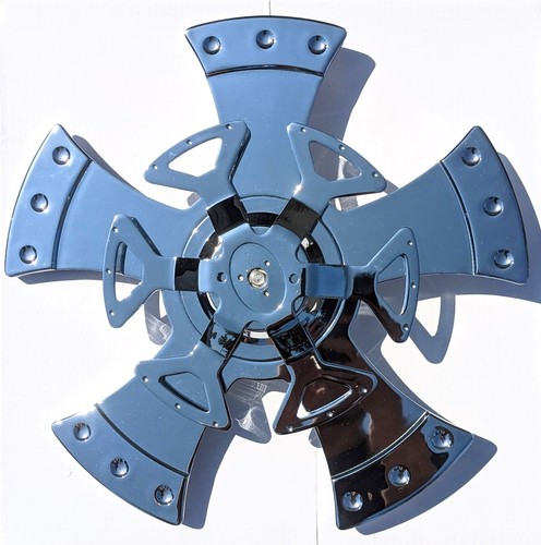 (4) 20" Chrome Double Spinners - Fits All 5 and 6 Lug - Chevy GMC ...