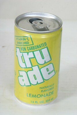 Tru Ade Lemonade Soda can | eBay