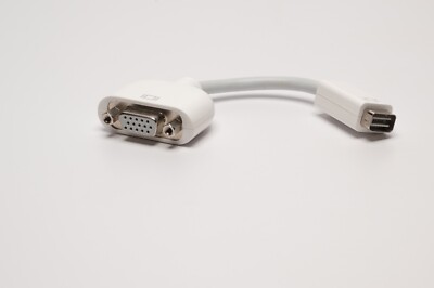 Apple OEM Video Adapter (Mini-DVI) to VGA - White (M9320G/A) | eBay