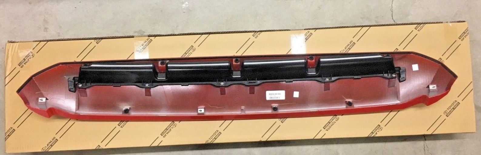 2014-2021 TOYOTA TUNDRA TRD PRO INFERNO ORANGE HOOD BULGE GENUINE 76180 ...