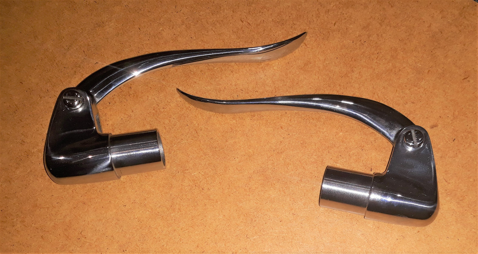 Inside Pull Lever, Nickel Plated, for 25mm Handlebars, Replacement BMW ...