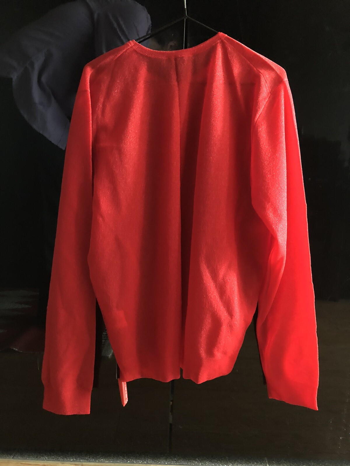 RRP899 Calvin Klein X Raf Simon RunWay Metalized Red Vermilion Top XL ...