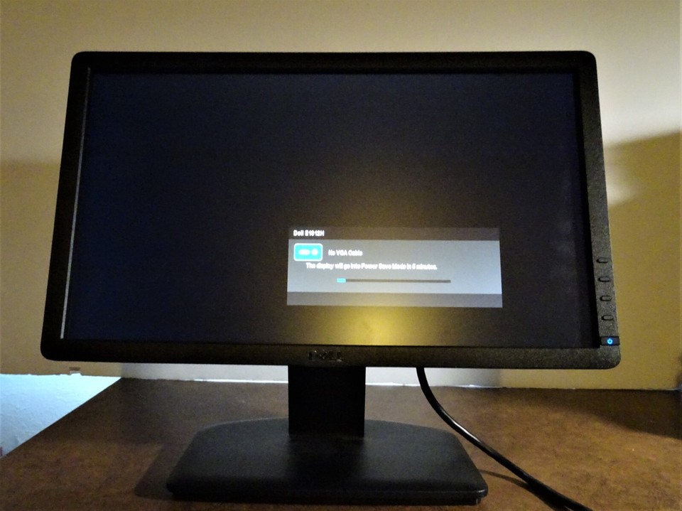 Dell E1912Hc 19" LCD Monitor 1366x768 VGA Tested Working 1912 HC | eBay