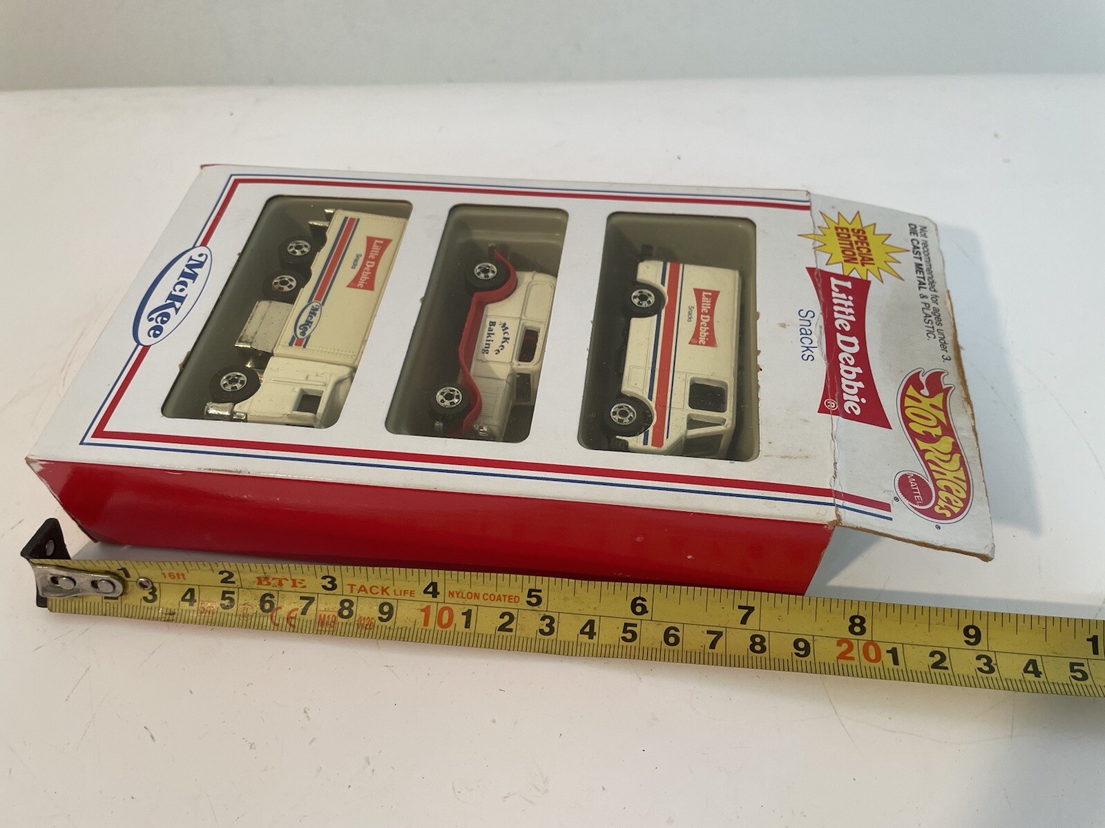 1994 Mattel Hot Wheels Little Debbie McKee Special Edition Set New In ...