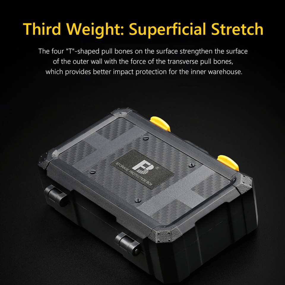 DSLR Camera Battery Box SD TF Storage Case Holder for Canon LP-E6 Sony ...