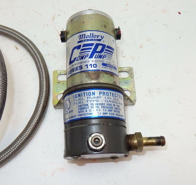 Mallory 4110 M Comp 110 Electric Fuel Pump for sale online | eBay