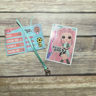 Lol Surprise Omg Doll Kicks Babe Accessory Gold Medal Poster Magazine ...