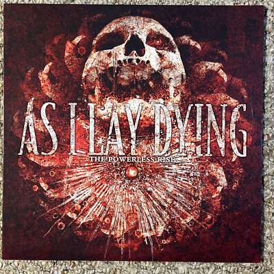 As I Lay Dying The Powerless Rise 011/300 Red Black Marbled Vinyl | eBay