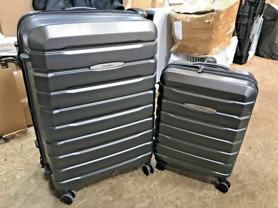 Samsonite Tech 2.0 Hardside Luggage with Spinner Wheels Grey 2 Piece ...