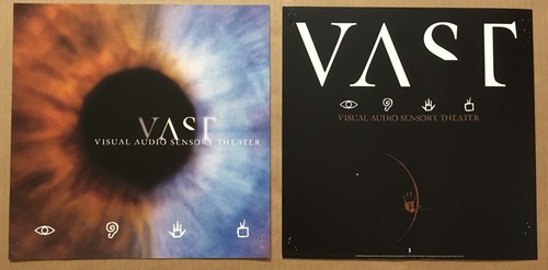 VAST Vintage 1998 DOUBLE SIDED PROMO POSTER FLAT of Visual Audio CD ...