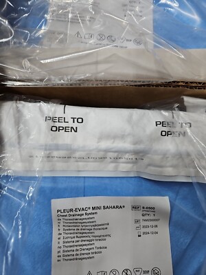 Case 6 Pleur-Evac Sahara Chest Drainage System Teleflex S-0500 | eBay