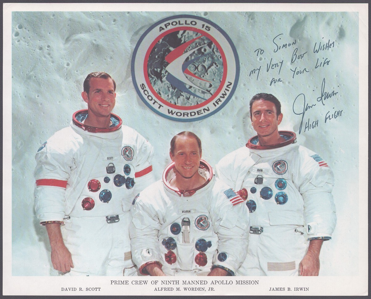 James Irwin National Aeronautics And Space