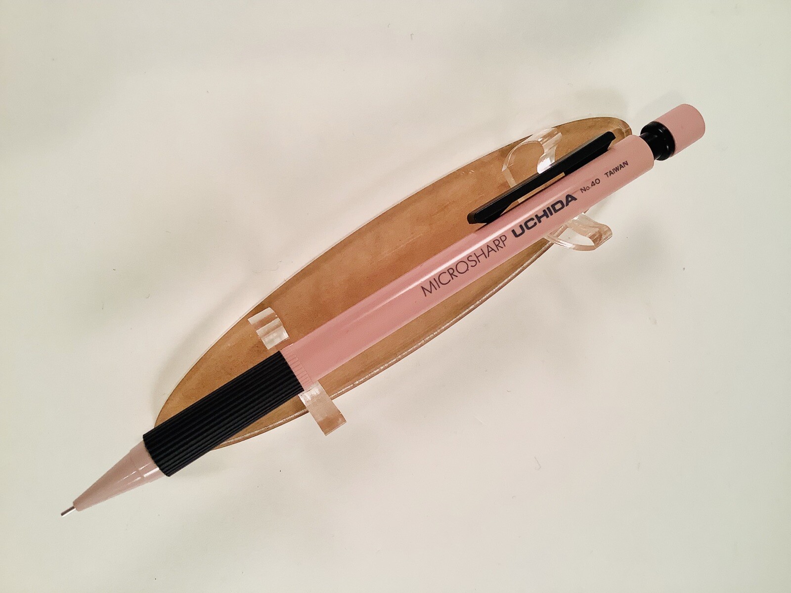 Vintage UCHIDA Microsharp No. 40 Drafting Mechanical Pencil Nude Blush ...