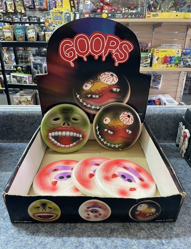 Monster KO MADBALLS Goops Frisbee Lot Of 5 Mummy Etc New Old Stock With ...