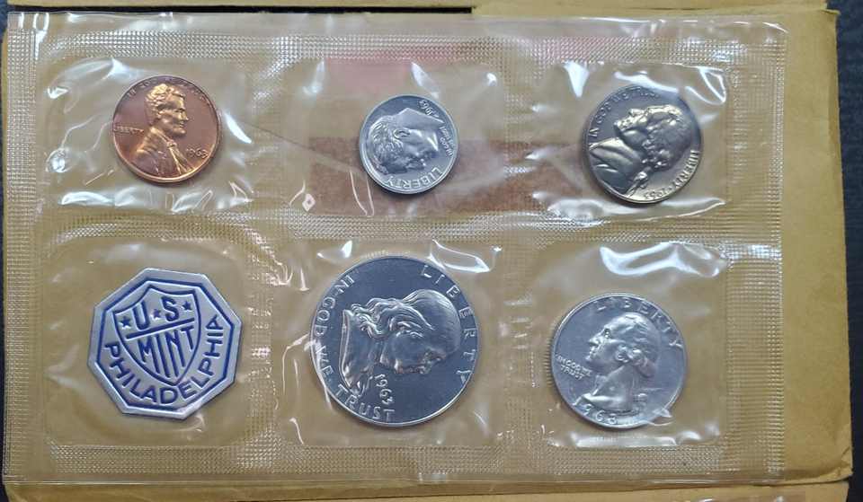 *LOT OF 3* 2x 1963 & 1964 United States Mint Proof Set - 90% Silver ...