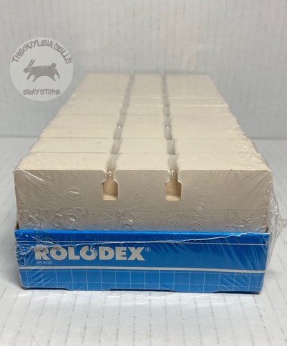 SEALED 1000 Rolodex Brand C24 Refill Cards 2 1/4” x 4” 10 Packs of 100 ...