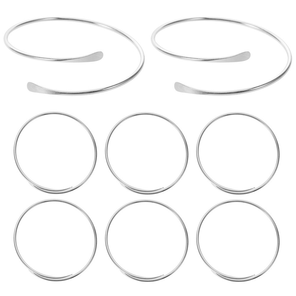 8 PCS Adjustable Bracelet Armband Jewelry Cuff Bangle Charm Bracelets ...