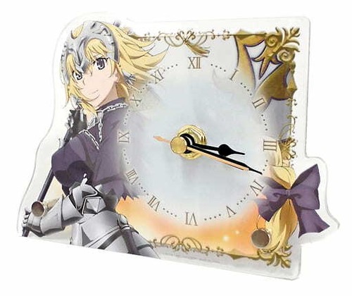 Fate/Apocrypha Acrylic Clock Taito Ruler Jeanne d'Arc New | eBay