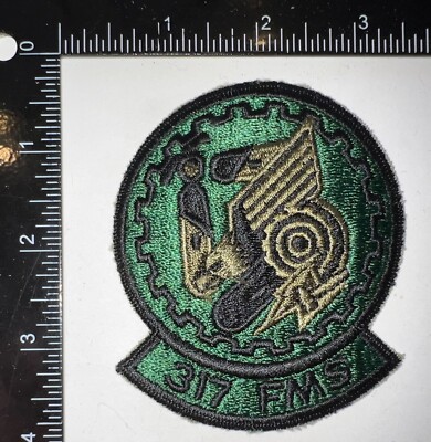 USAF US Air Force 317th Fleet Maintenance Squadron Patch | eBay