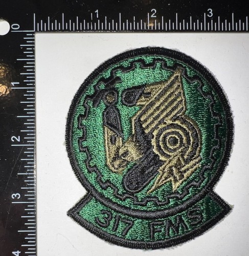 USAF US Air Force 317th Fleet Maintenance Squadron Patch | eBay