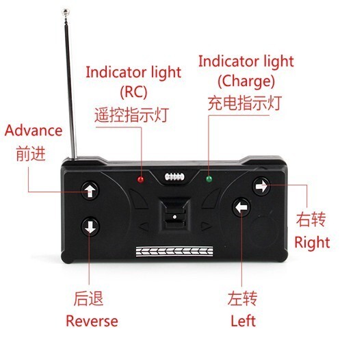 Micro Racing Car Coke Can Car Mini Speed RC Radio Remote Control Xmas ...