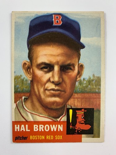 1953 Topps Baseball #184 Hal Brown (Red Sox) 122E | eBay