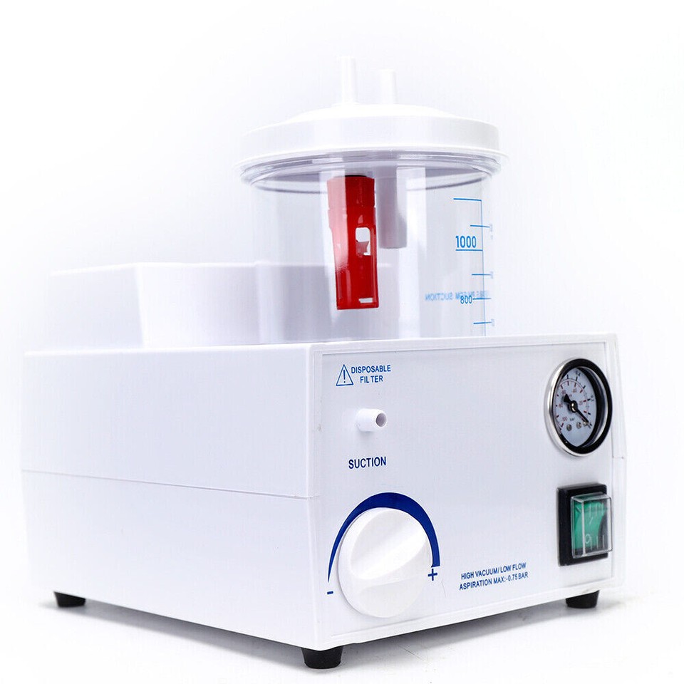Portable Suction Unit Machine Medical Aspirator Homecare Tabletop ...
