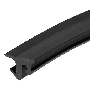 CRL Aluminum Black EPDM Universal Storefront Gasket 500 Ft Roll-1/4"&1 ...
