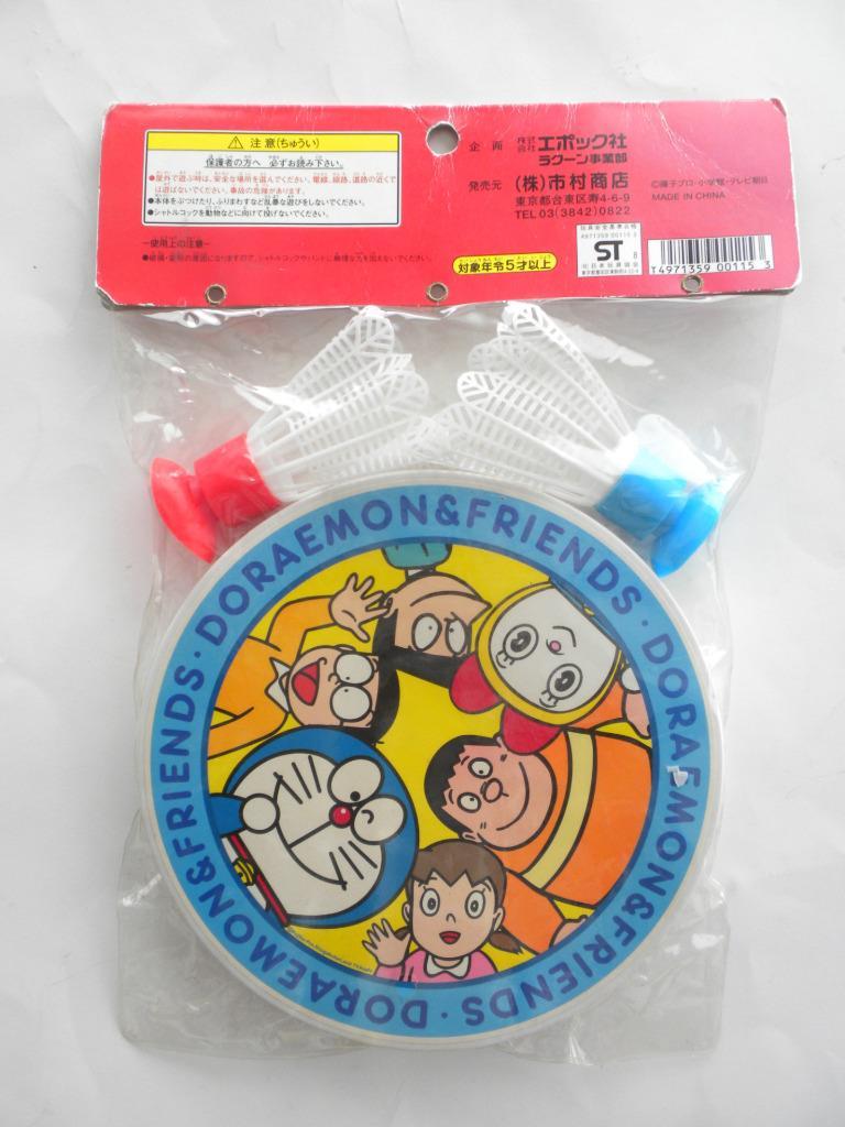 DORAEMON BADMINTON Collectors Set RARE New Sealed In Original Package ...