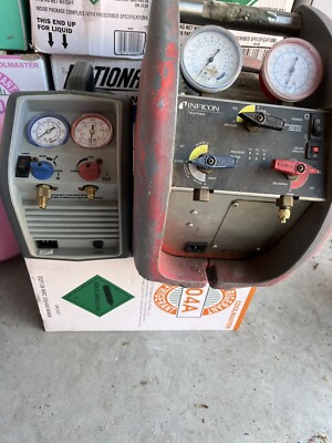 Recovery Units - Inficon Vortex Ac Refrigerant Recovery Machine