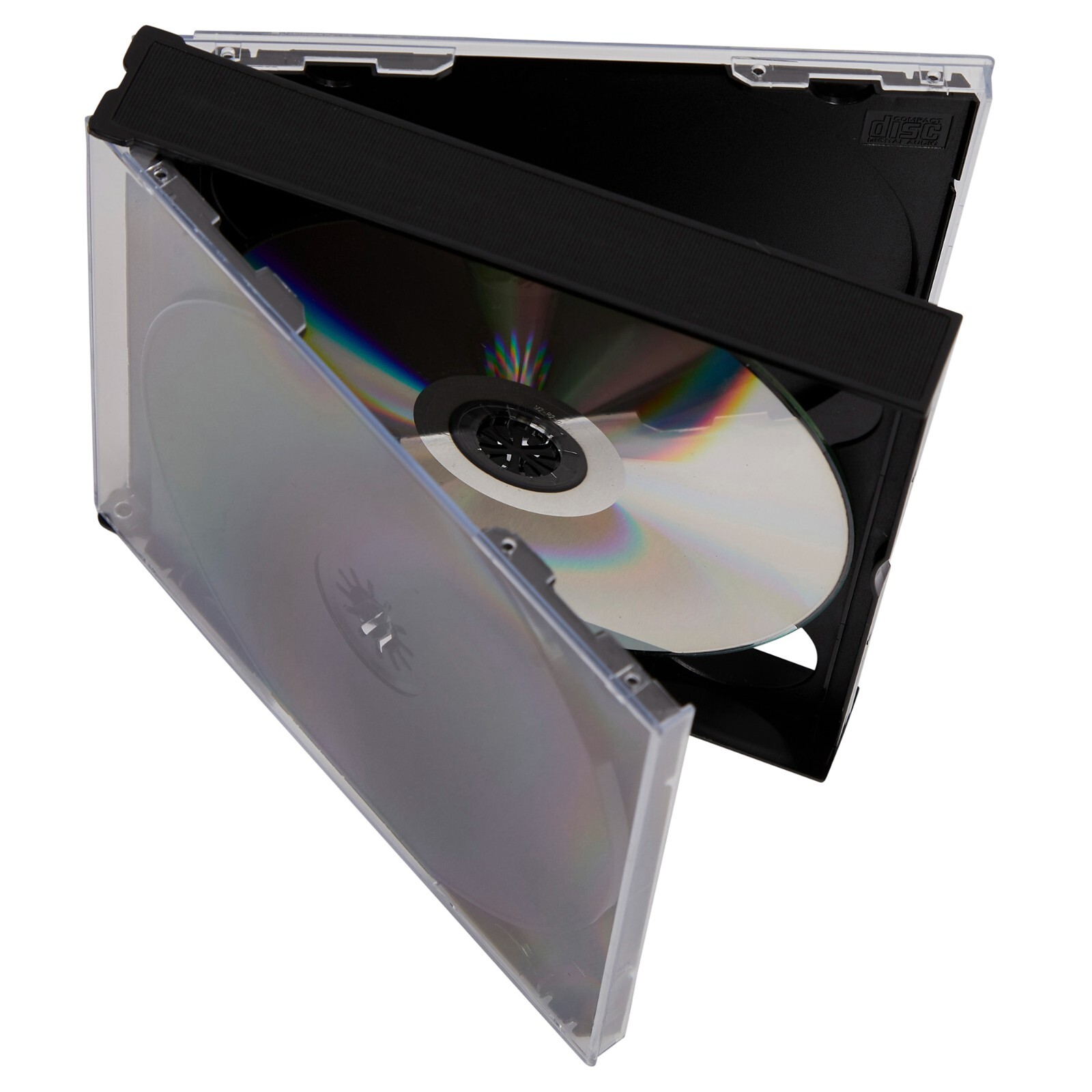 5 x Multi 4 CD DVD Blu Ray Disc Cases for 4 Discs 25mm | eBay UK