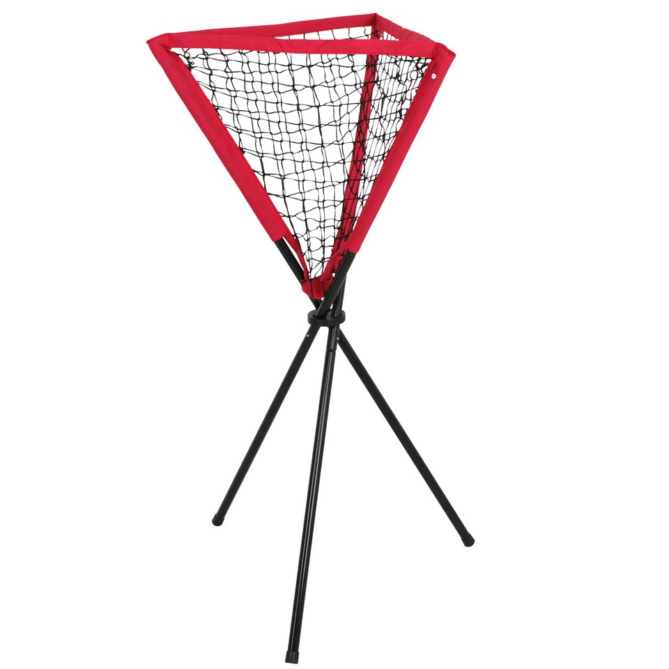 Portable Baseball Softball Batting Pitting Practice Ball Caddy w ...