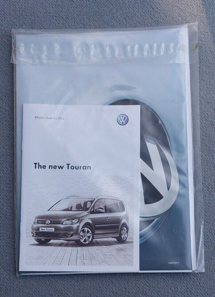 Volkswagen The new Touran UK Car Sales Brochure & Price List Jan 2011 ...