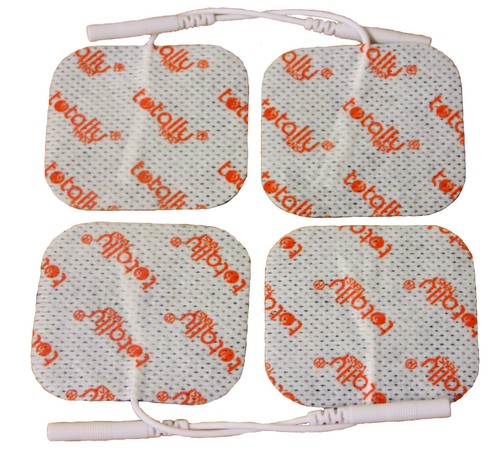 4 Square Self Adhesive Tens Electrode Pads Reusable For Tens Machines ...