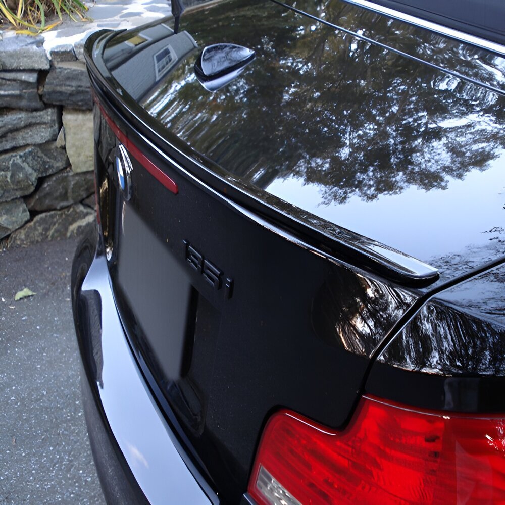 Fyralip Y22 Painted Black(Custom) Trunk Lip Spoiler For Volvo S80 Sedan ...