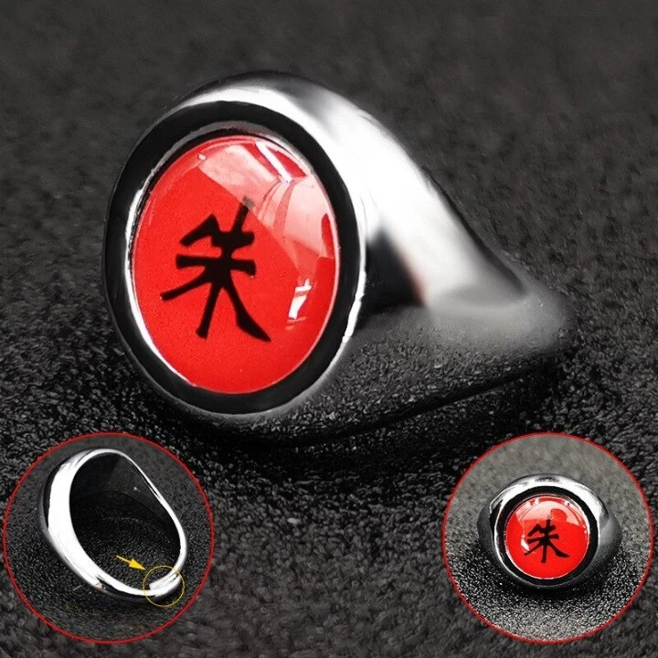 Akatsuki Symbols Rings